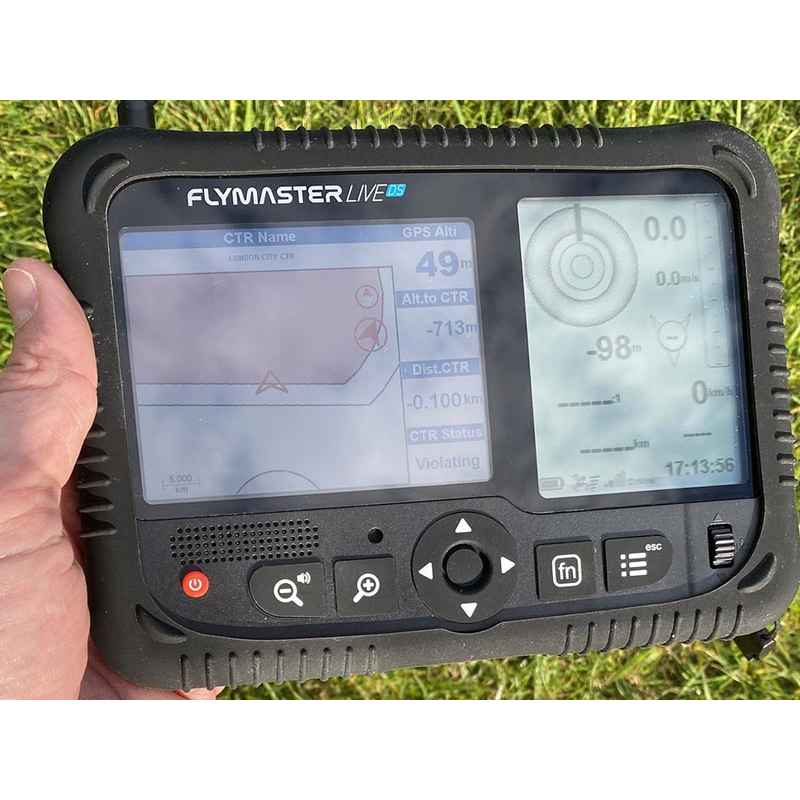 Variômetro Flymaster Live DS - Sky Driver Escola de Parapente